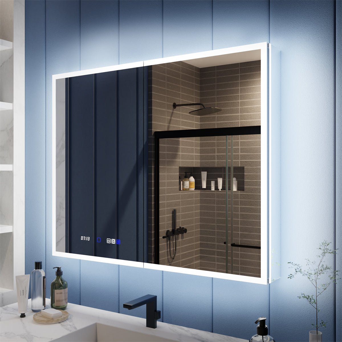 Allsumhome-Medicine Cabinets with Mirrors: Add Style and Functionality ...